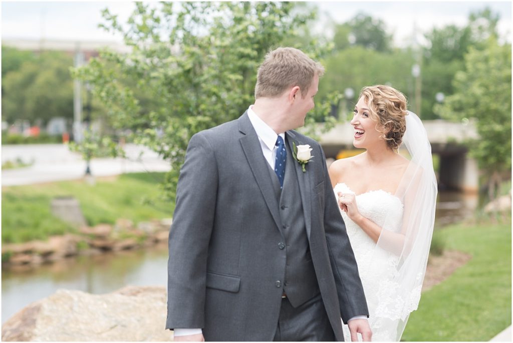 Beautiful Rainy Blush Wyche Pavilion Wedding | Ryan & Alyssa Photography