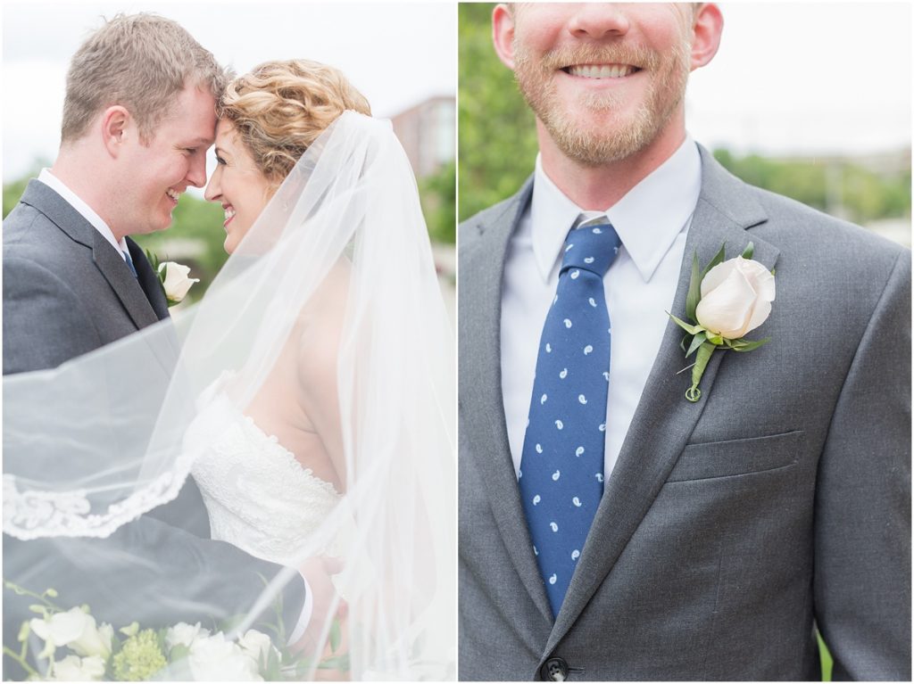 Beautiful Rainy Blush Wyche Pavilion Wedding | Ryan & Alyssa Photography