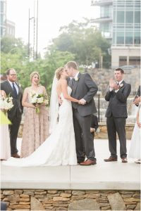 Beautiful Rainy Blush Wyche Pavilion Wedding | Ryan & Alyssa Photography