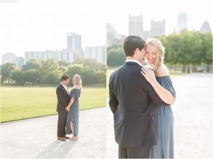 Reid & Hailey Downtown Atlanta Engagement | Ryan & Alyssa Photography
