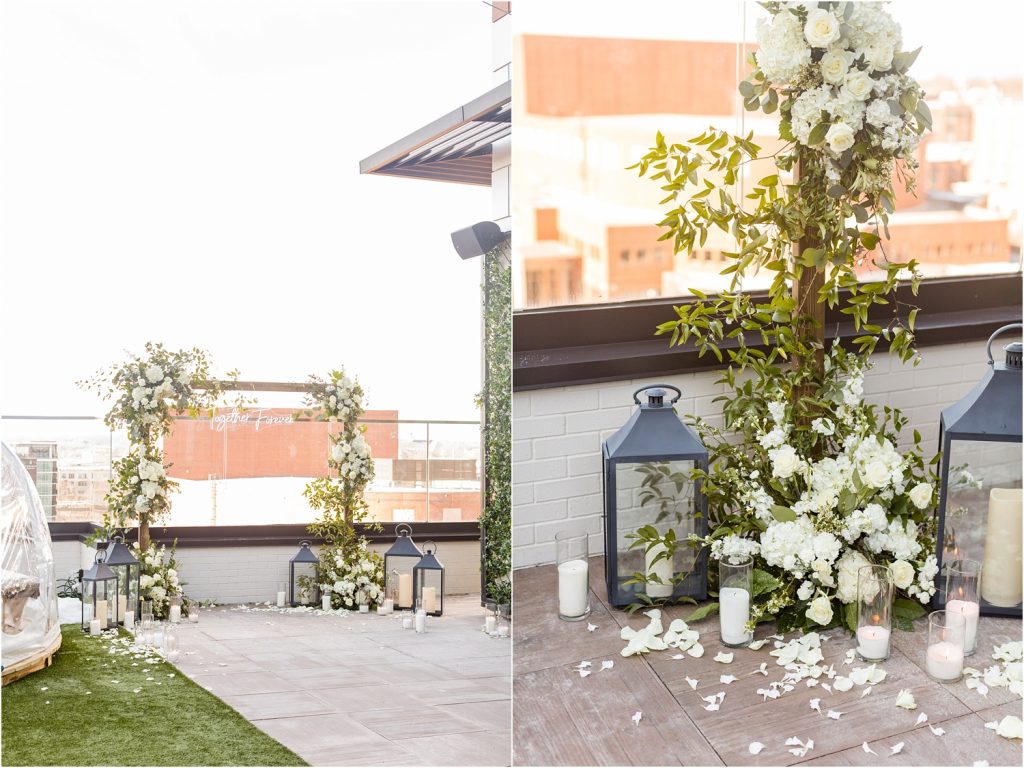 Pavan & Jasmine Juniper Rooftop Proposal | Ryan & Alyssa Photography