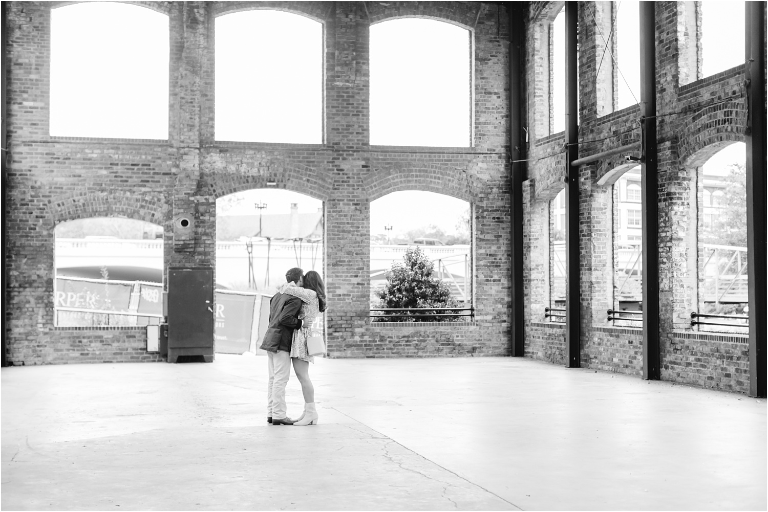Clay & Lizzie's Proposal at The Wyche Pavilion, Downtown Greenville ...